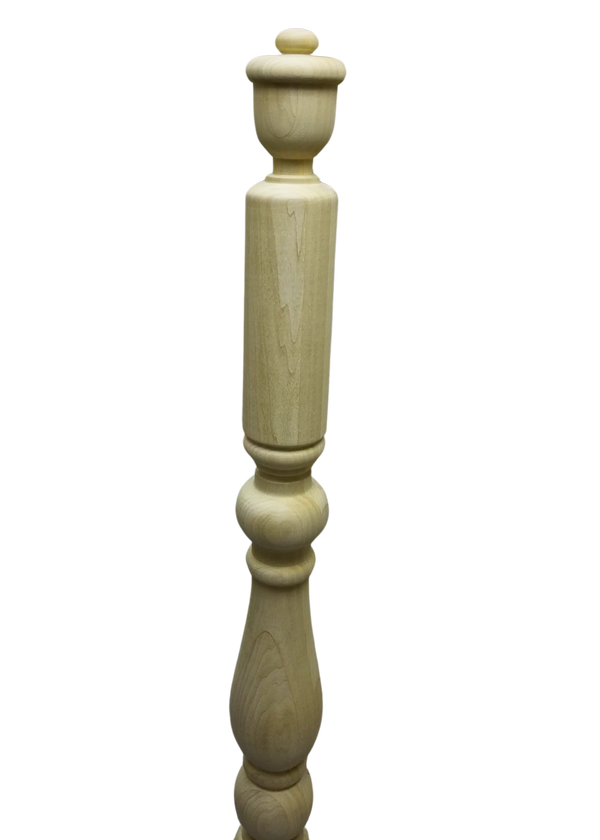 Simple Round Newel Posts for Stairs - Select Stair Parts LLC
